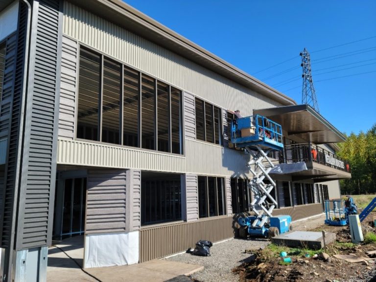 Matte Woodgrain Metal Siding Colors