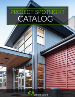 Project Spotlights Featuring Steelscape on Metal Roofing & Siding